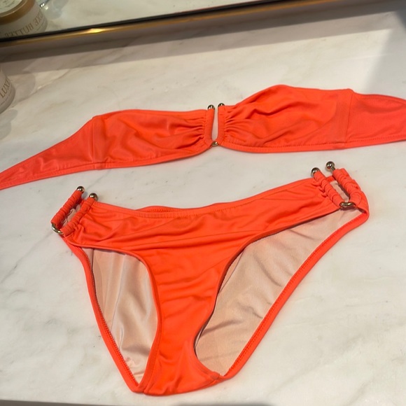 Milly | Swim | Milly Coral Two Piece Swimsuit | Poshmark